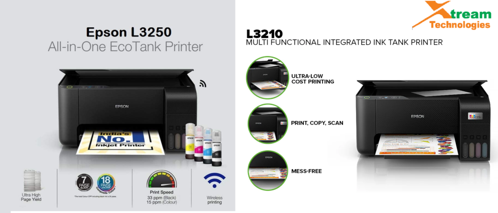 Epson L3210/L3250 Color Printer Review - Xtream Technologies Tirupattur